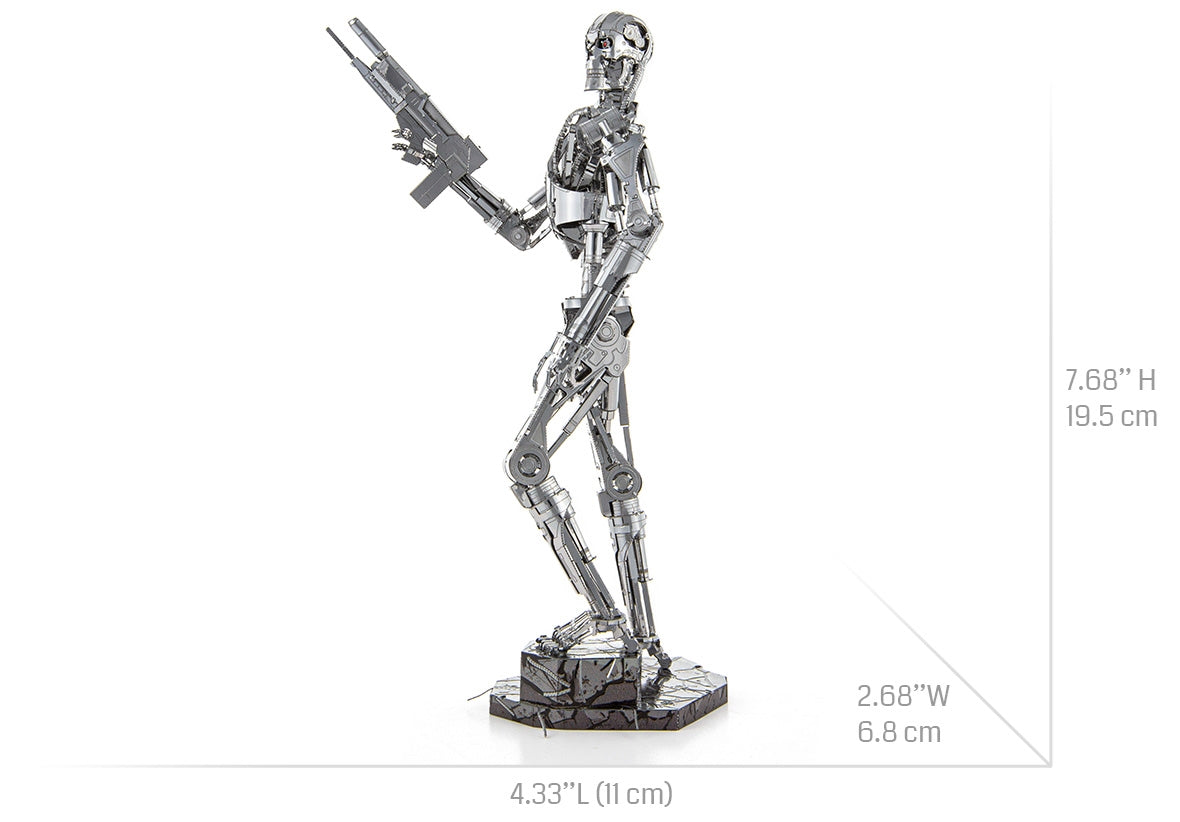 ICONX The Terminator-T800 Endoskeleton – Metal Earth SA